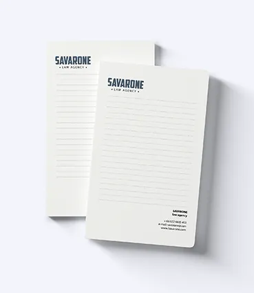 Notepads with gule binding no cover - Printendo.com