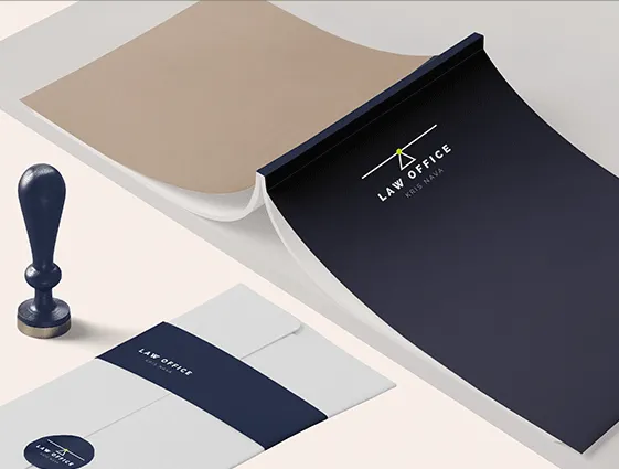 Notepads with gule binding with cover - Printendo.com